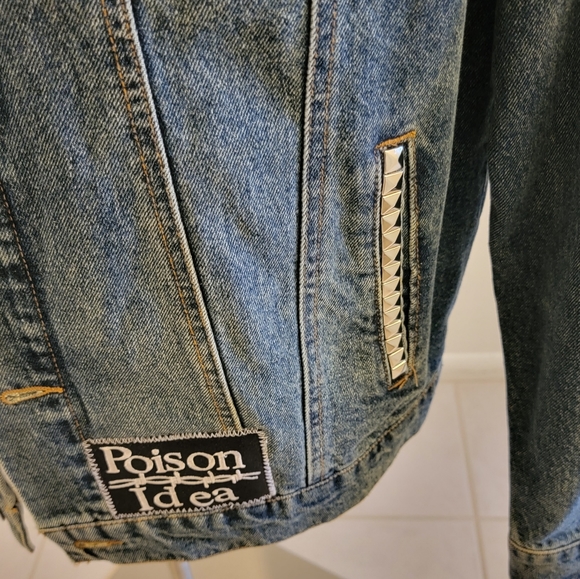 Lazer | Jackets & Coats | Mens Custom Metal Denim Jacket | Poshmark